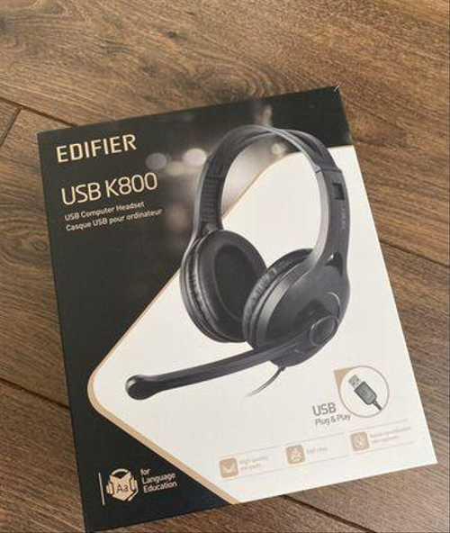 Проводная гарнитура Edifier USB K800 новая