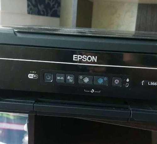 Принтер мфу wi-fi epson l366 как новый