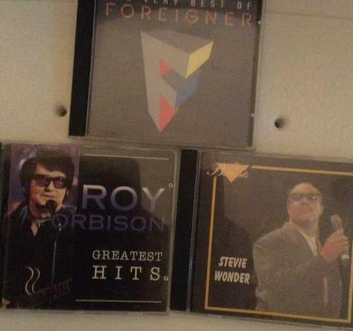 CD Foreigner, Orbison, Wonder, сборники, Rus