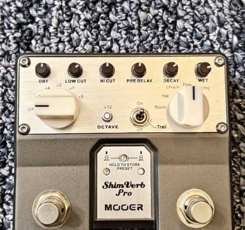 Педаль эффектов Mooer ShimVerb Pro Reverb-Shimmer