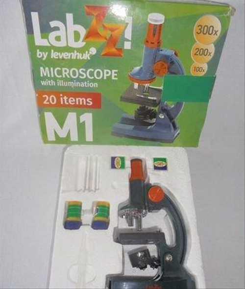Школьный микроскоп Levenhuk LabZZ M1 США
