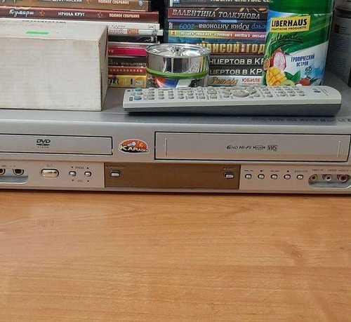 DVD и VHS LG DCK 586XB