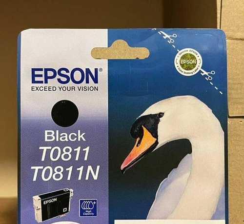 Картриджи для Epson T0811/T0811N Black