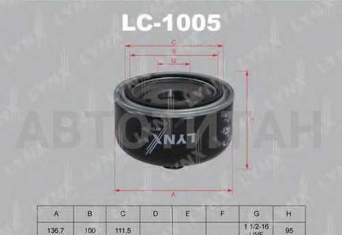 C0038 LC-1005 Масляный фильтр lynx