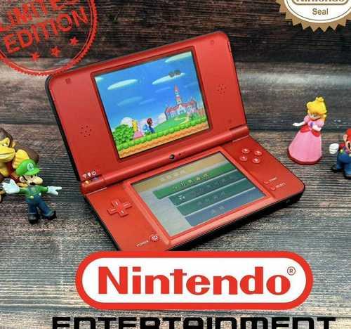 Nintendo DS XL Mario Limited (Новые,Комплект,Игры)