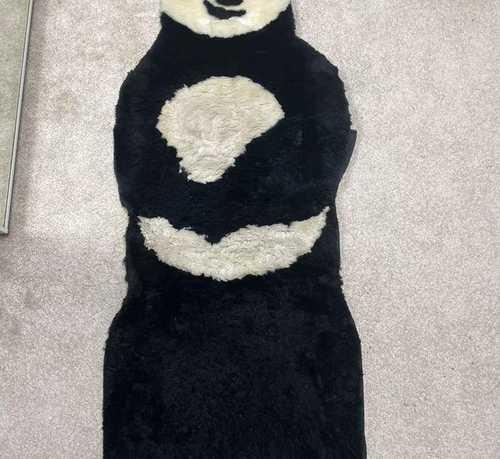 Меховая накидка овчина Панда