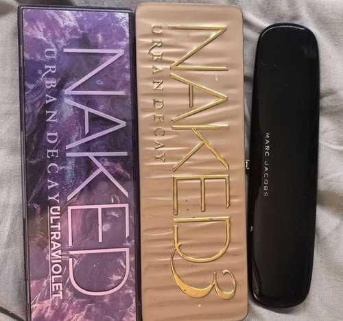 Палетка теней urban decay, marc jacobs