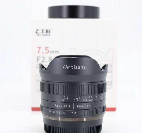 7artisans 7.5mm F/2.8 Fish-Eye Fuji X как новый