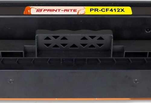 Картридж лазерный Print-Rite tfhaxiypu1J PR-CF412X
