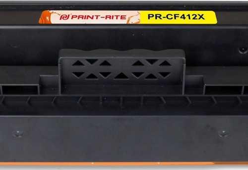 Картридж лазерный Print-Rite tfhaxiypu1J PR-CF412X