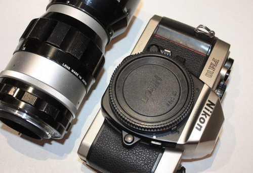 Nikon fm 10 и 135mm 3.5 nikkor