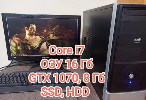 Игровой Core i7 с GTX 1070