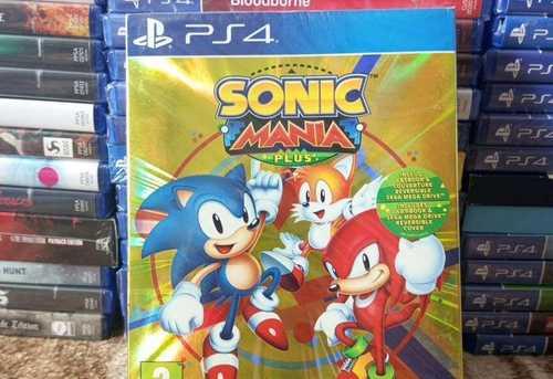 Sonic mania plus ps4 новый/new
