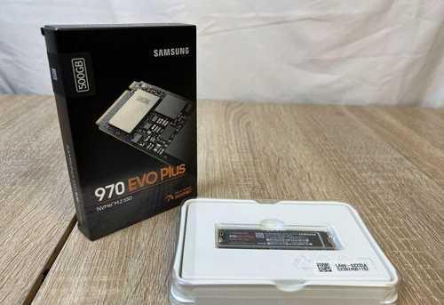 SSD Samsung 970 EVO Plus NVMe 500 Гб