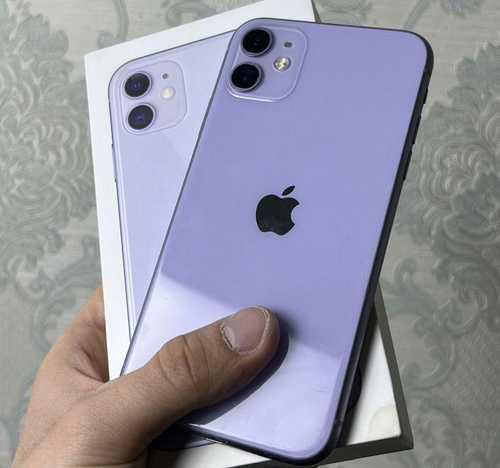 iPhone 11, 128гб, Purple, Sim eSim, АКБ 100%
