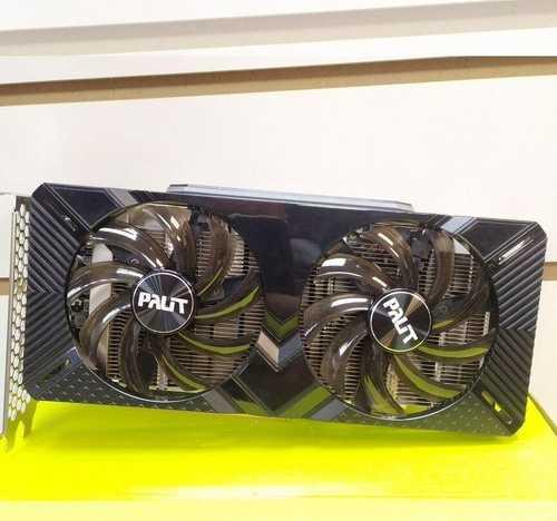 Видеокарта Palit GeForce GTX 1660 Ti Dual NE6166T0