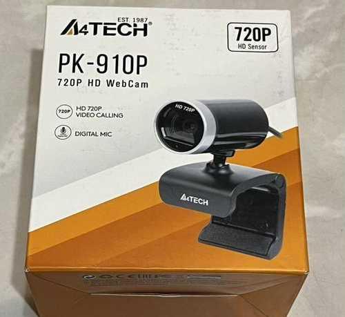 Web-камера A4tech PK-910P, черная