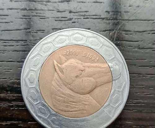 Набор иностранных монет 2000 года (77 штук), обмен