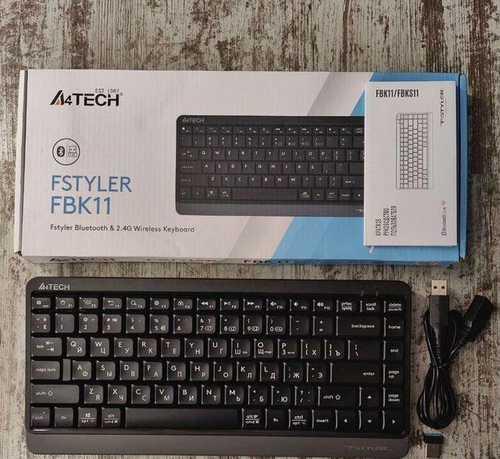 Беспроводная клавиатура A4tech Fstyler FBK11