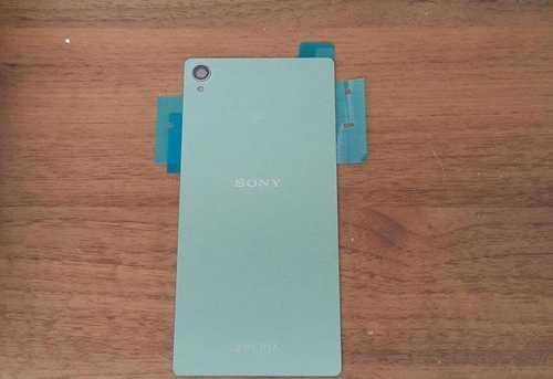 Sony Xperia Z3 D6603 крышка акб ориг. silver/green