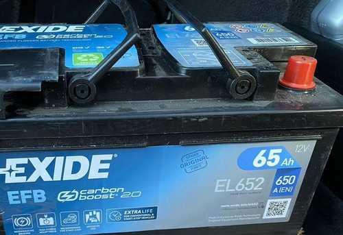 Аккумулятор Exide EFB 65 Ah 650 A EL652