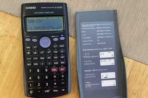 Калькулятор Casio fx-82ES инженерный