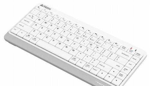 Клавиатура беспроводная a4tech белая