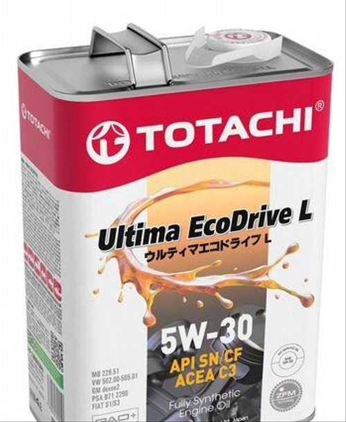 Масло моторное totachi Ultima EcoDrive L 5w-30 4л