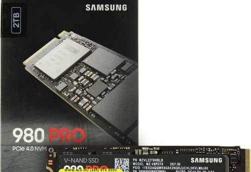 SSD Samsung 980 PRO MZ-V8P2T0BW (2 Тб, M.2, M.2 PC