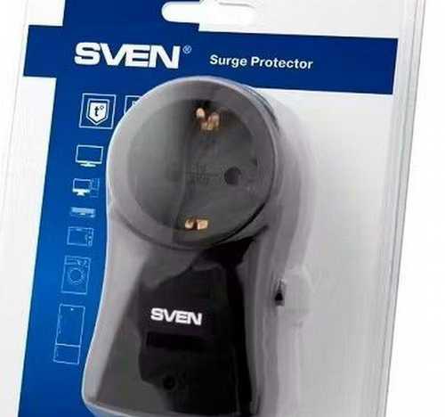 Сетевой фильтр Sven SF-S1, Black