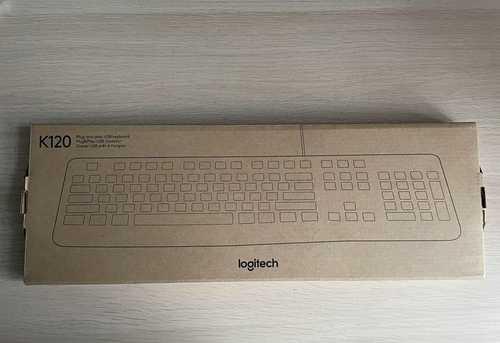 Новая Клавиатура Logitech k120 русская