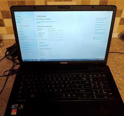 Ноутбук Toshiba Satellite Pro L670-103 i5-M480