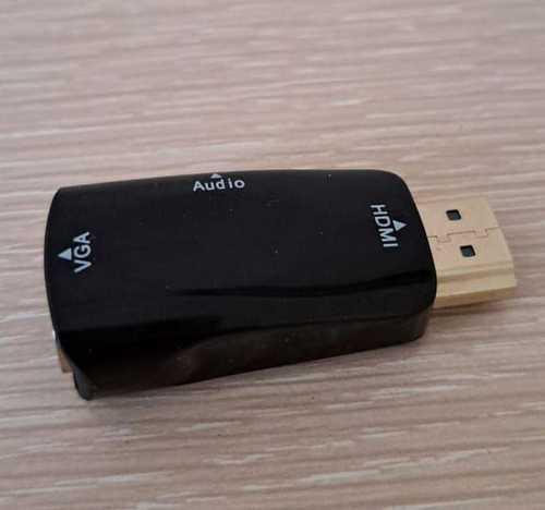 Переходник PowerPlant hdmi VGA+Audio