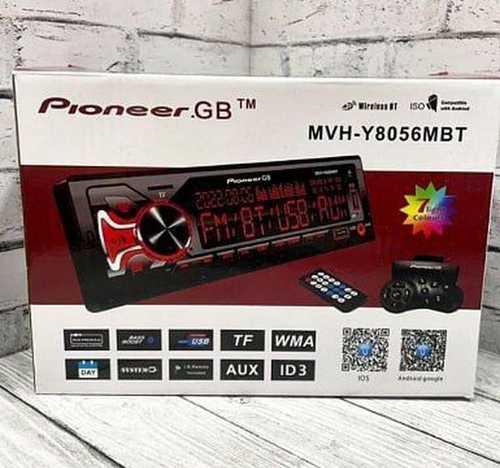 Магнитола Pioneer 1din MVH-Y8056 MBT (Арт.91503)