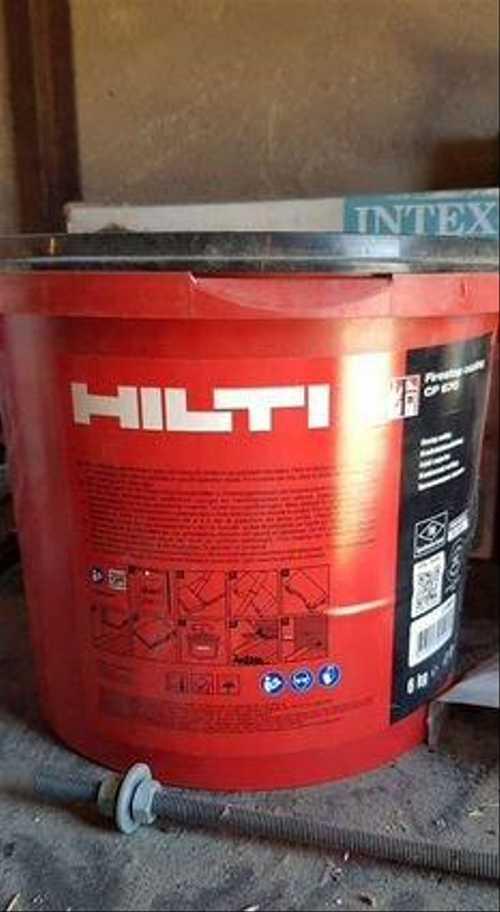 Противопожарное покрытие hilti CP 670 6kg