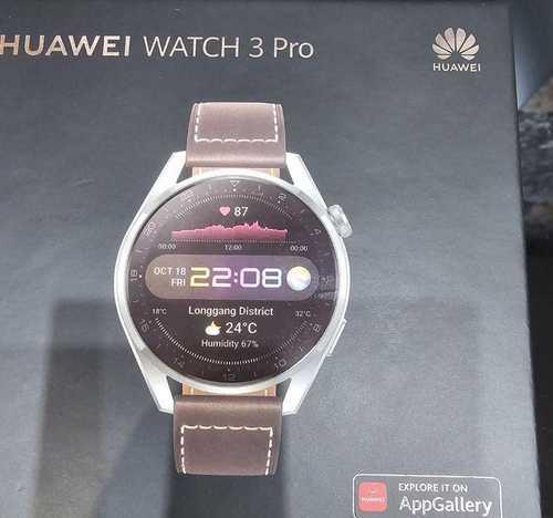 Смарт часы huawei watch 3 pro Lte