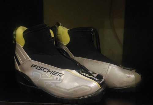 Лыжные ботинки fischer р. 33