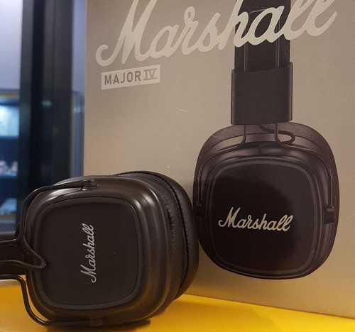 Наушники marshall major 4 коричневые(бм)