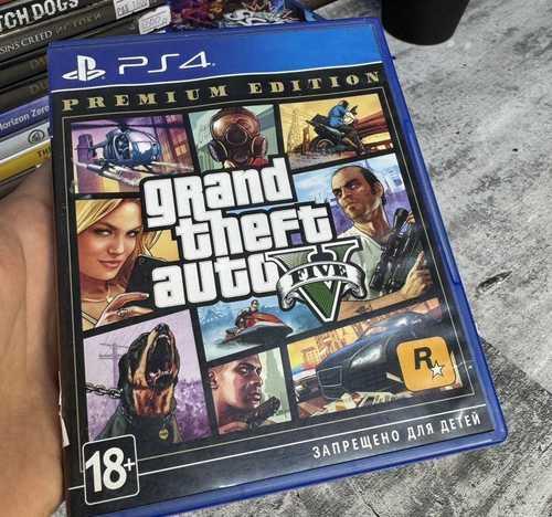 Gta 5 ps4 диск