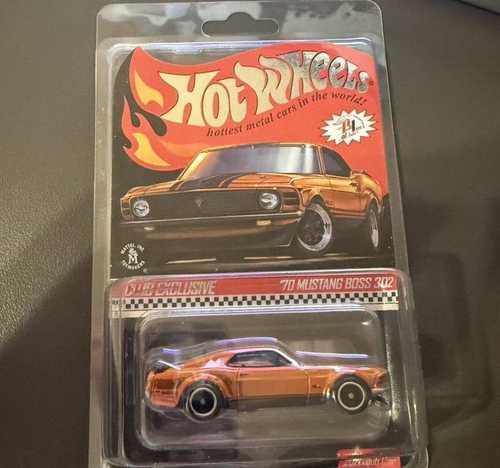 Hot wheels rlc mustang boss 302