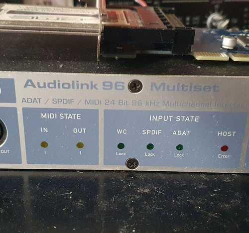 RME Nuendo Audiolink 1   Multiface 2