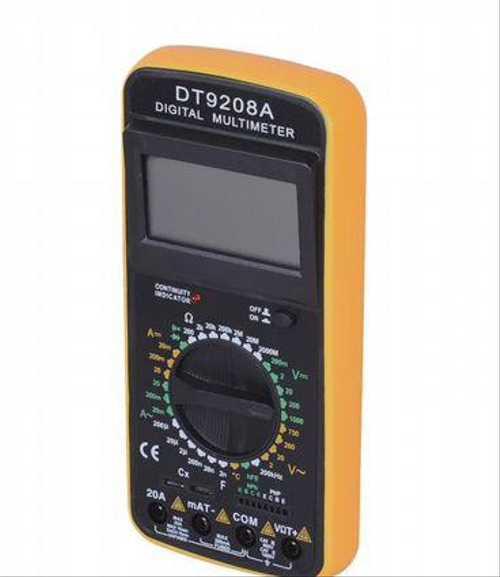 Мультиметр цифровой DT-9208A