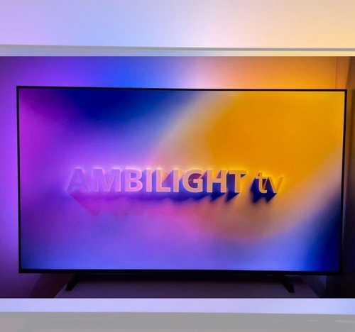 Новые крутые 4K телевизоры Philips 55 с ambilight