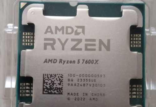 Новый процессор Amd ryzen 5 7600x