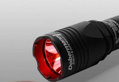 Фонарь Dobermann XP-E2 Красный Armytek F02002BR