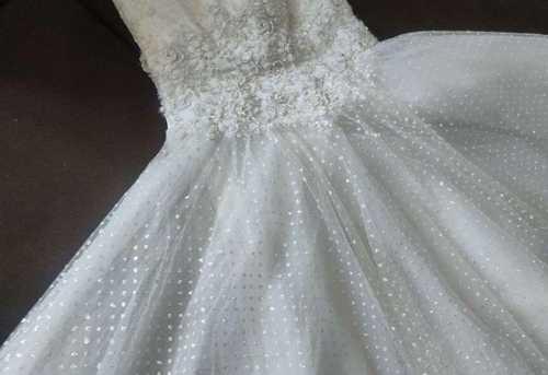 Свадебное платье-корсет