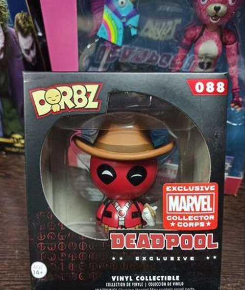 Фигурка Funko Dorbz Deadpool Cowboy (Marvel Collec