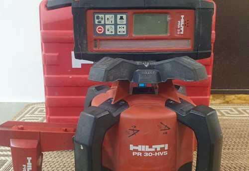 Ротационный лазерный нивелир hilti PR 30-HVS A12