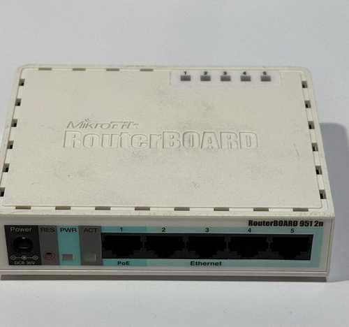 Wi-Fi роутер Mikrotik RB951-2n