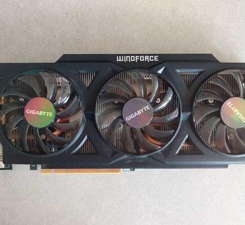 AMD Radeon R9 280 GPU Gigabyte, gddr5, 3 Gb озу